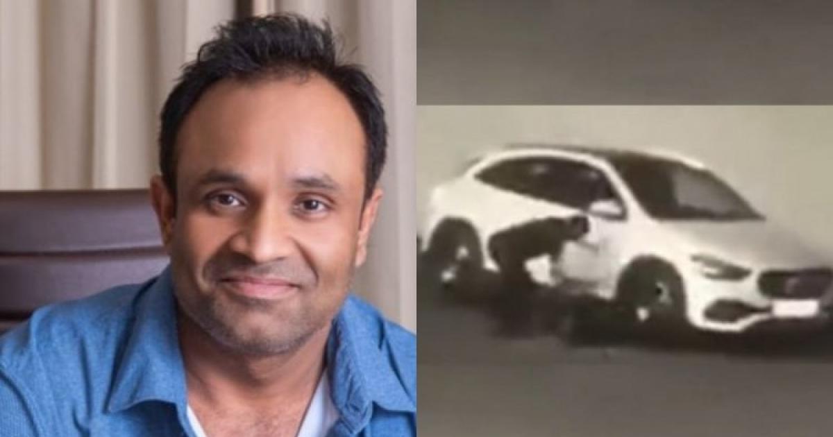 Caught on cam: Popular film producer hits his wife with car...Here's ... Caught on cam: Popular film producer hits his wife with car...Here's ...